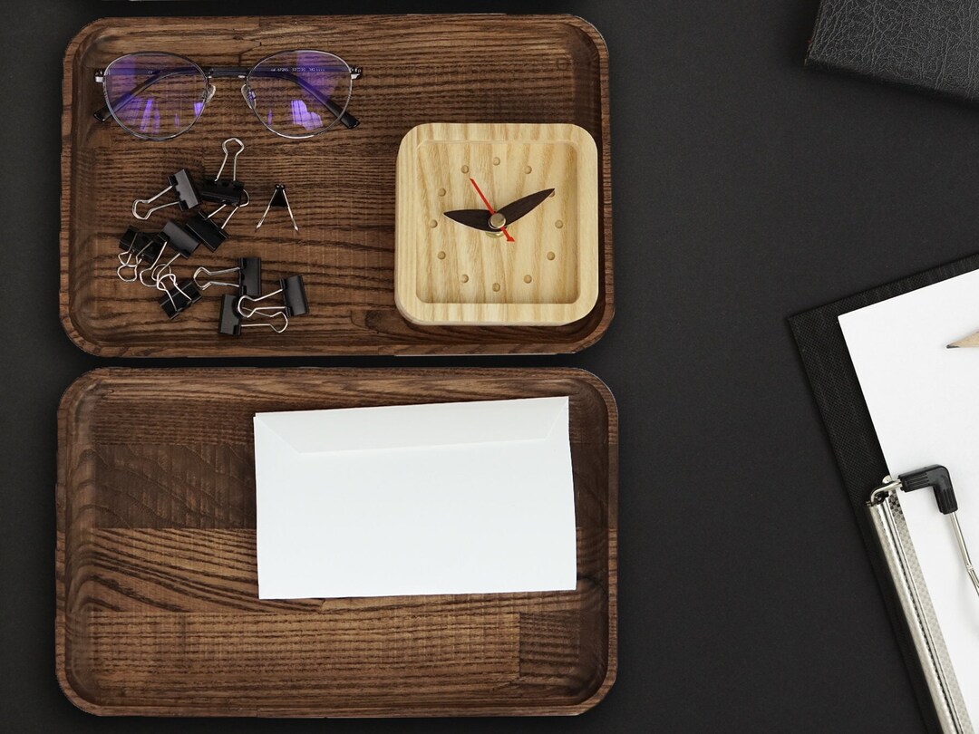 Tray for Desk Universal, Unique Desk Organizer Tray for Accessories ...