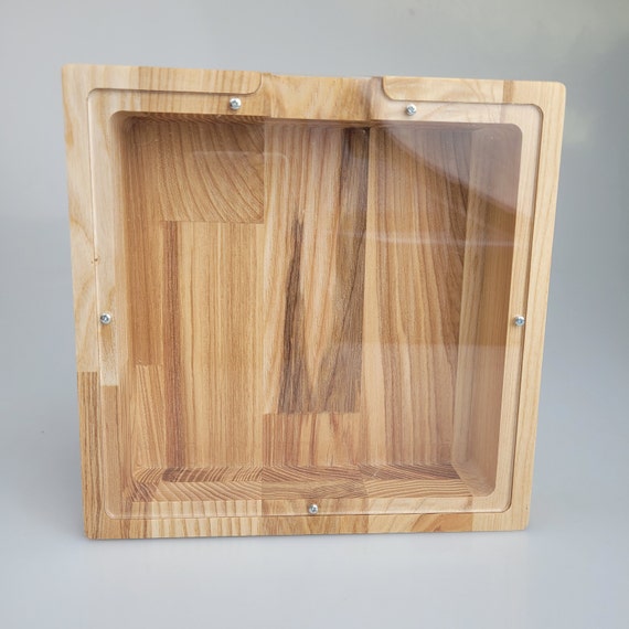 Square Shape Piggy Bank Personalized Geometrical Form Money - Etsy