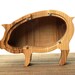 Small Pig Money Box, Tiny Size Piggy Bank Pig, Wooden Fund Box Farm ...