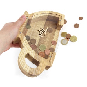 Personalized Tip Box for Restaurants, Custom Donation Box, Tip Jar for ...