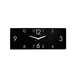 2 Size Large and Small Wall Clock in Black Color, Minimalist and Modern ...