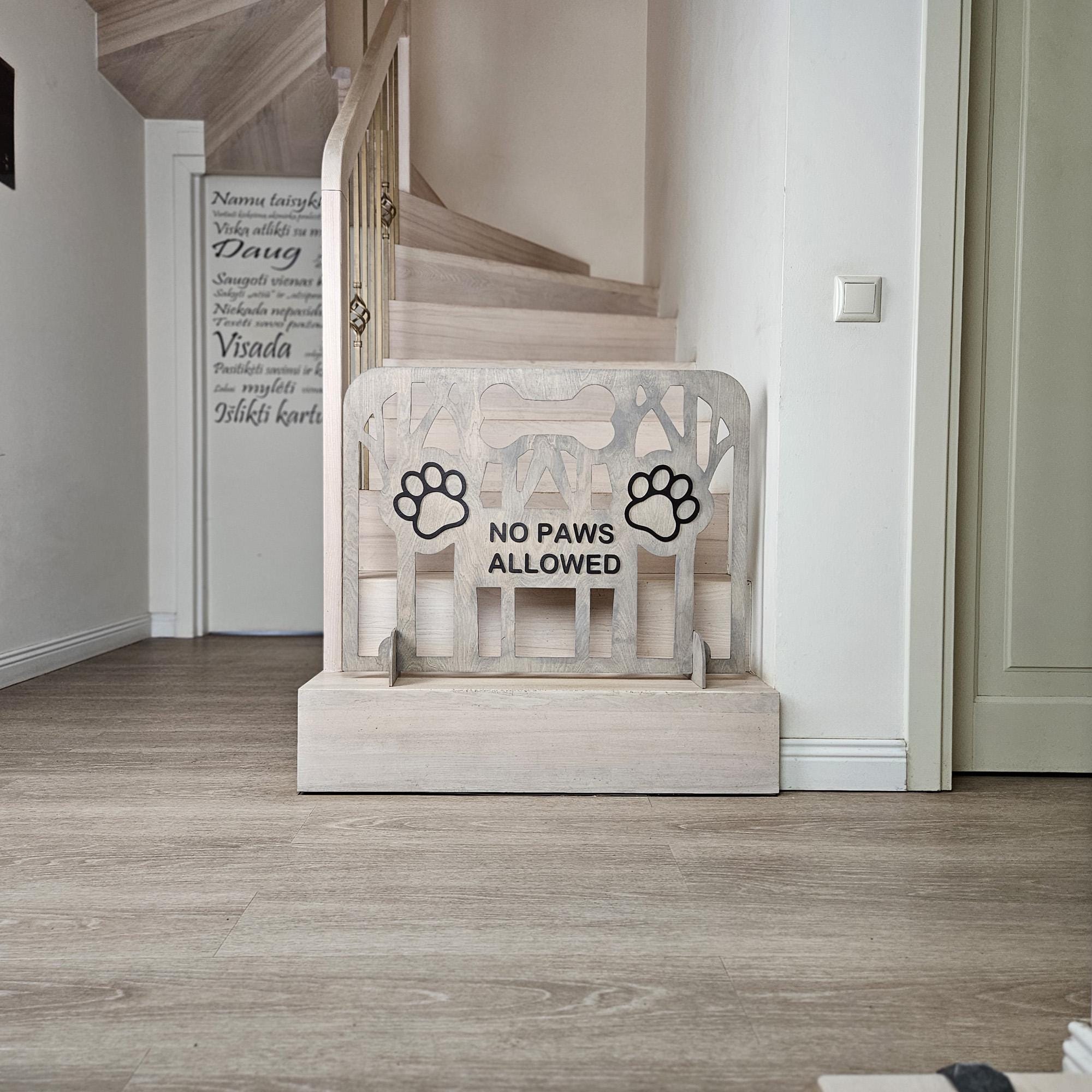 Indoor Pet Barrier and Freestanding Puppy Gate, No Drill Dog Stopper ...