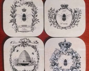 French Coasters - Etsy