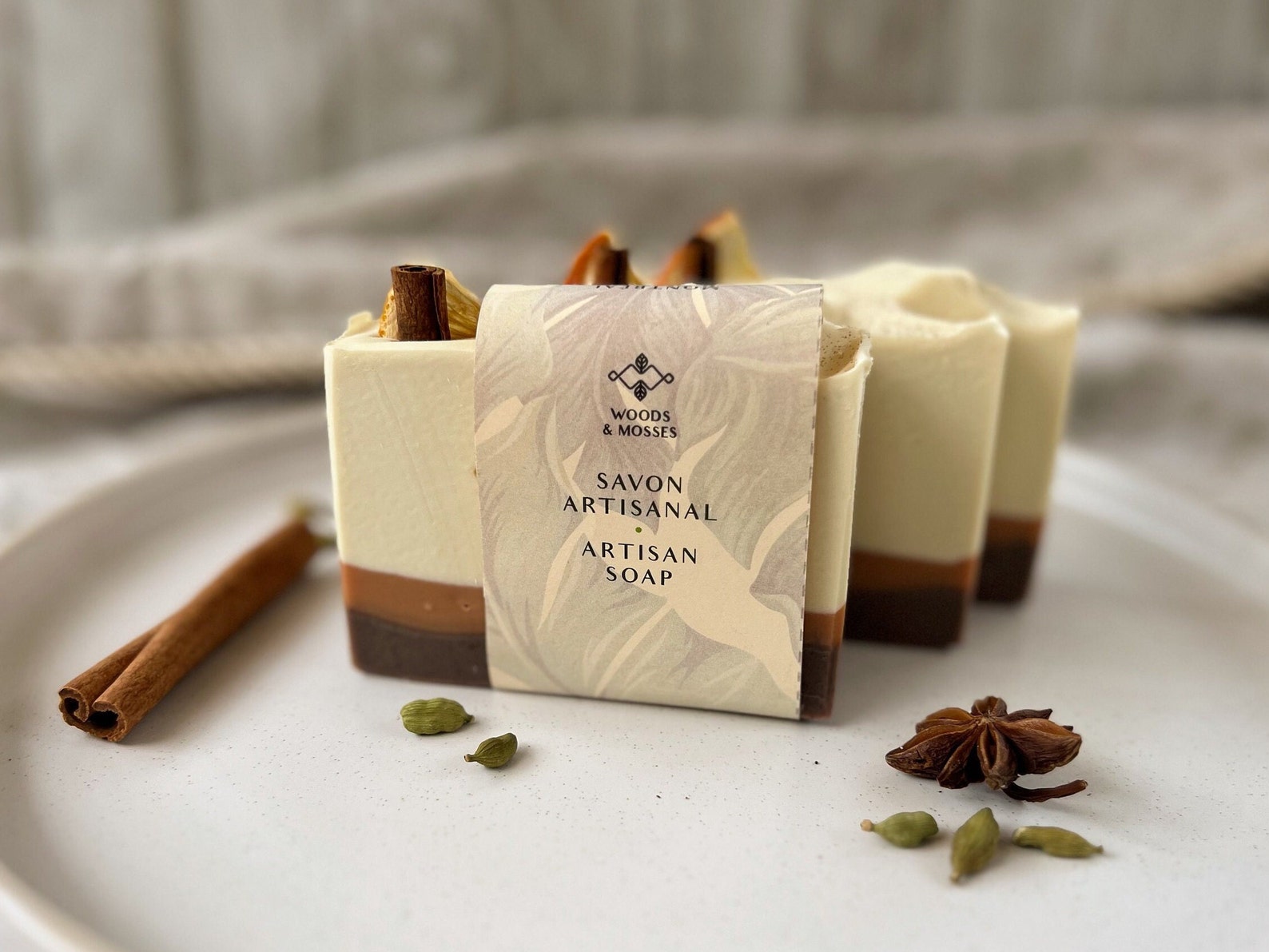 Spiced Orange Christmas Soap Bar: Holiday Self-care, Natural Essential ...
