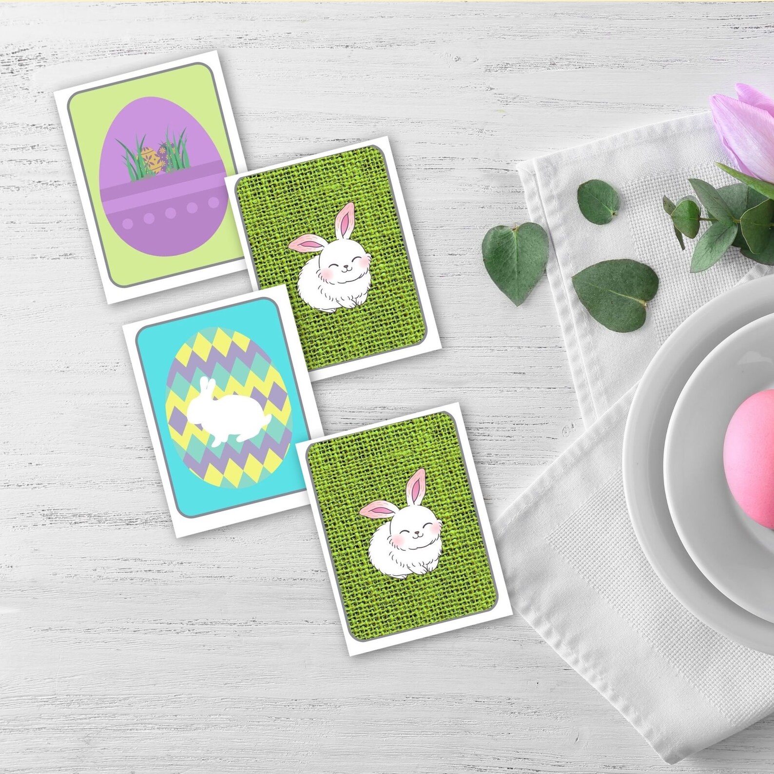 Easter Egg Themed Printable Memory Matching Game for Kids - Etsy