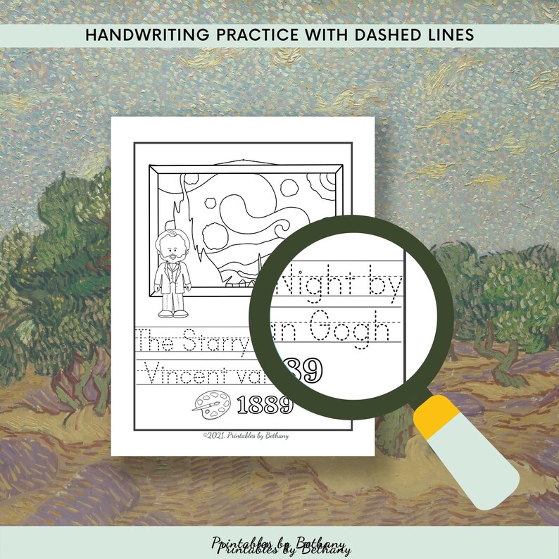 Vincent Van Gogh Famous Artist | A Fun Introduction for Young Kids With ...