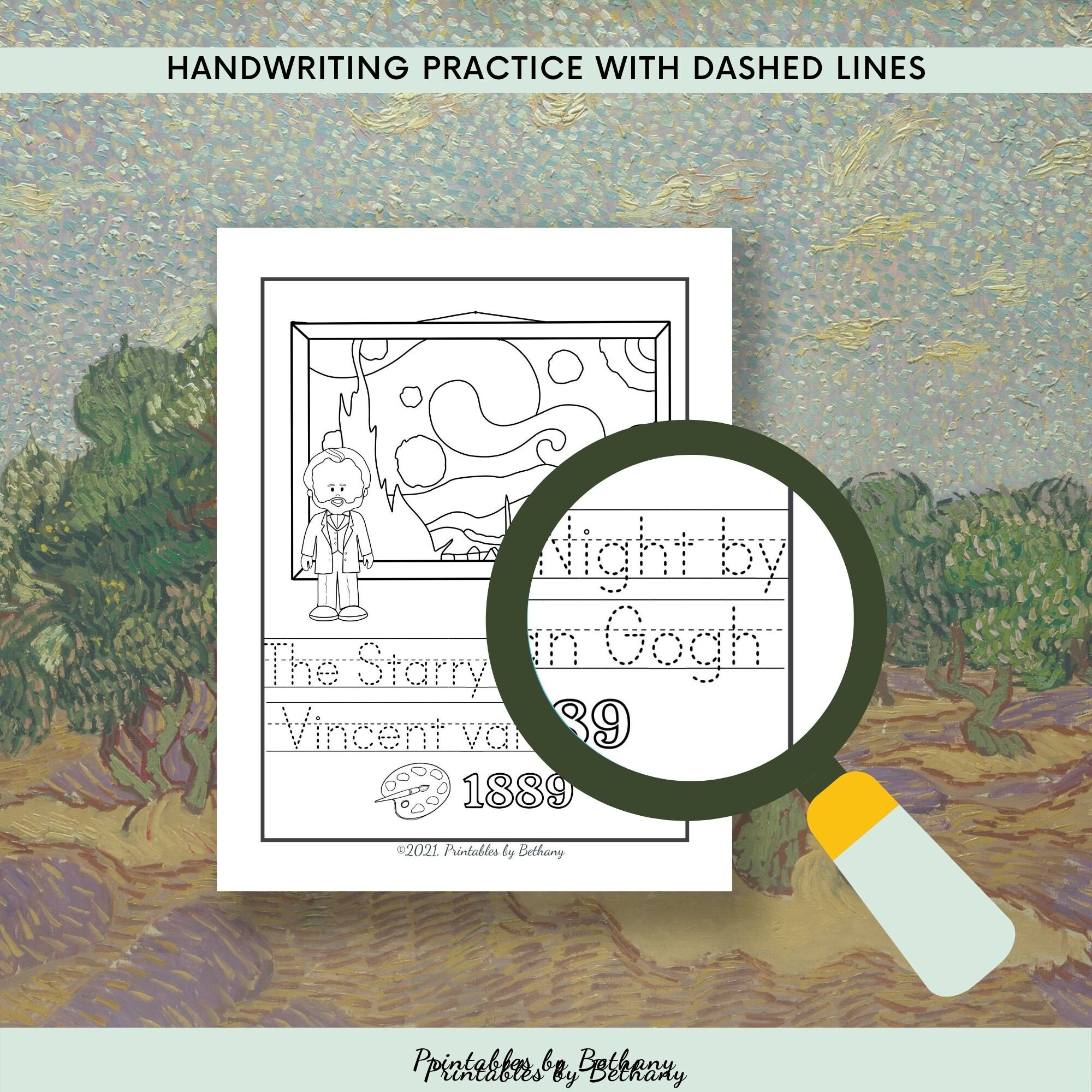 Vincent Van Gogh Famous Artist | A Fun Introduction for Young Kids With ...