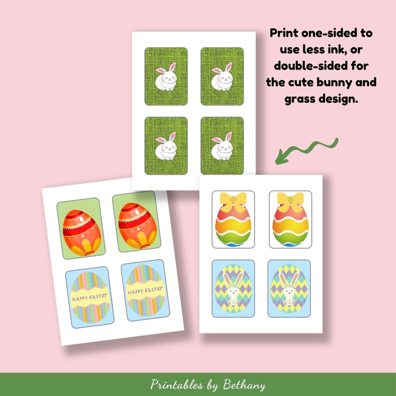 Easter Egg Themed Printable Memory Matching Game for Kids | Instant ...