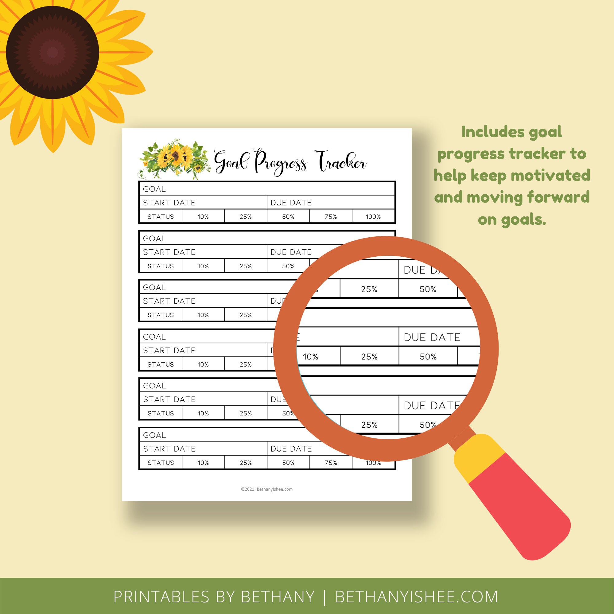 Student Planner | Undated, Printable, 48 Pages to Get Your Child ...