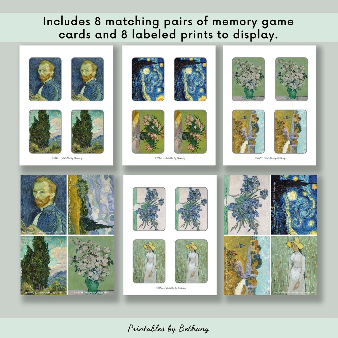 Vincent Van Gogh Famous Artist A Fun Introduction for Young Kids With ...