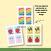 Spring Themed Printable Memory Matching Game for Kids | Instant ...