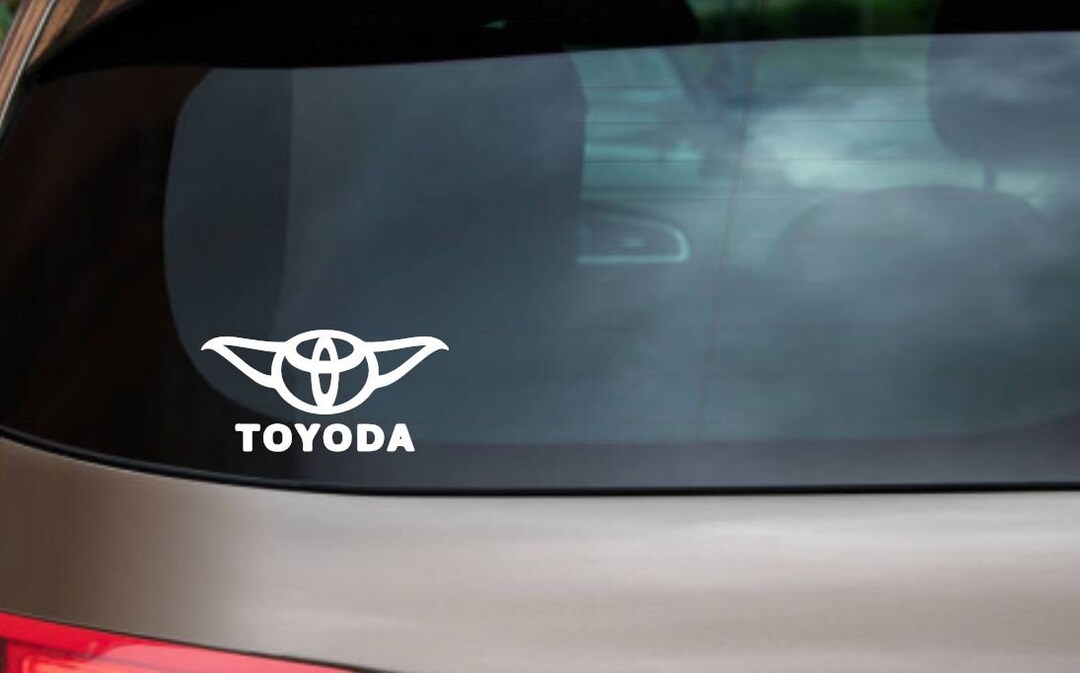 Toyoda Car Window/bumper Sticker Decal 7x3.5 Inches Many Colors to ...