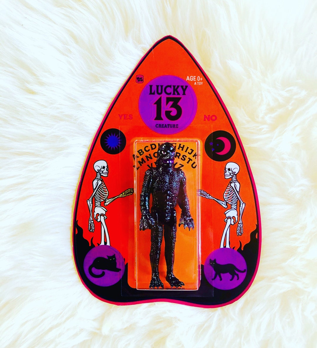 Lucky 13 Creature orange Variation - Etsy