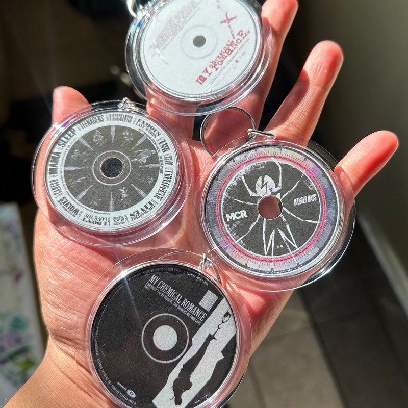 Mini Cd Keychain - Etsy