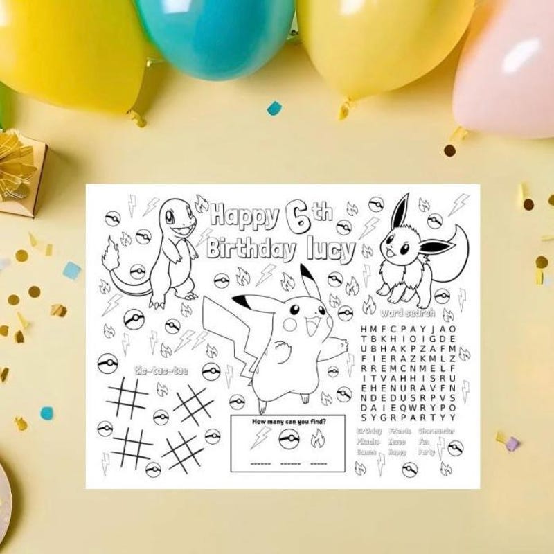 Eevee Coloring Sheet - Etsy