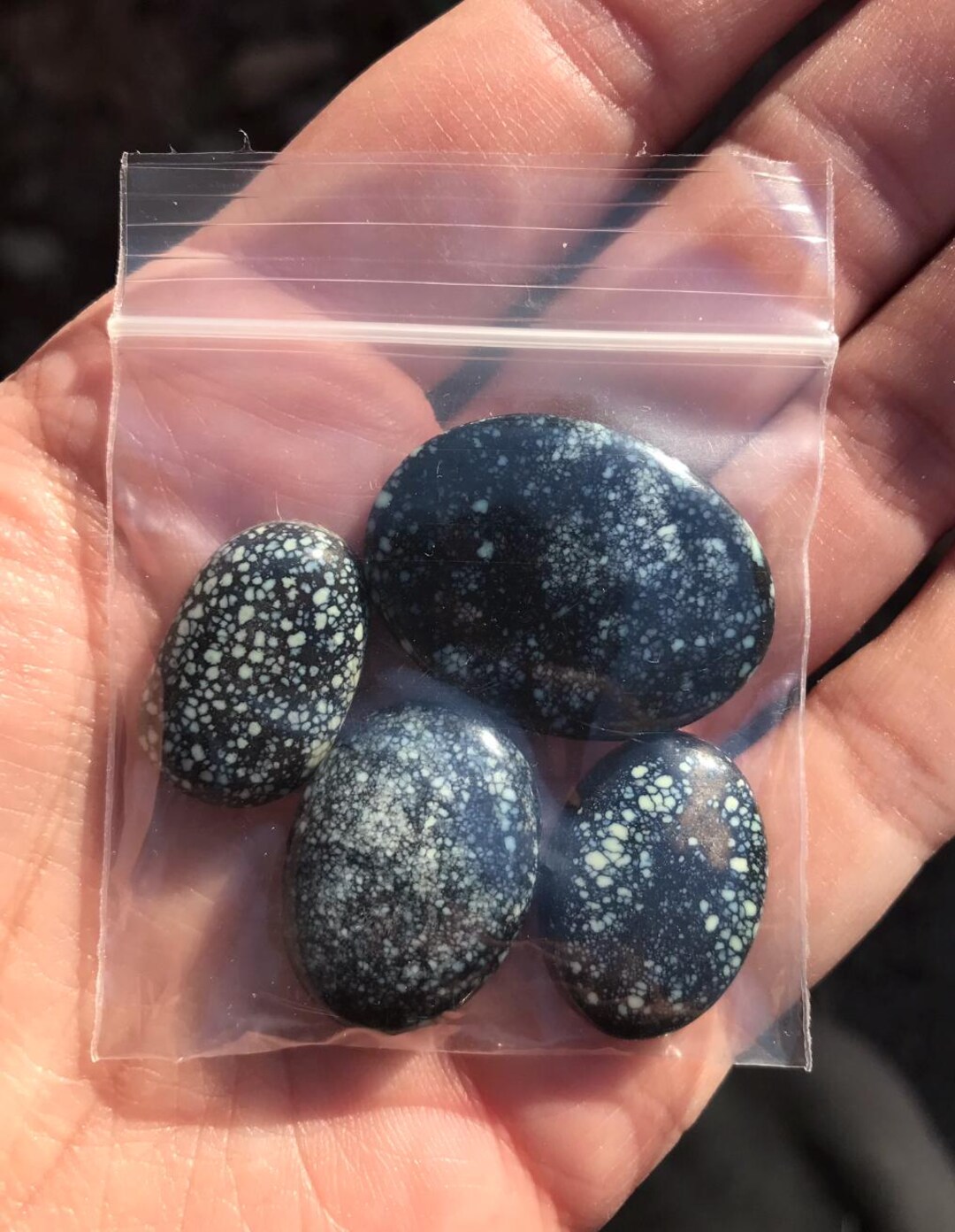 Galaxy Night Sky Poseidon Variscite Cabochon Set - Etsy