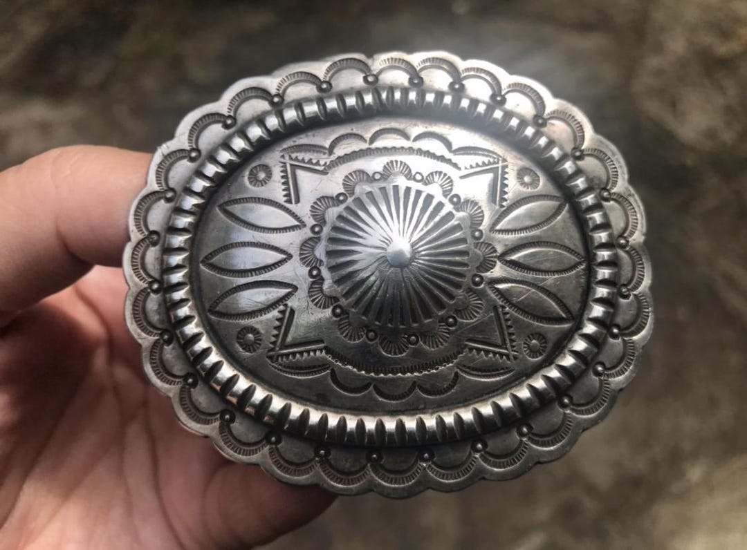 Extremely Rare Mark Chee Belt Buckle 57 Grams - Etsy