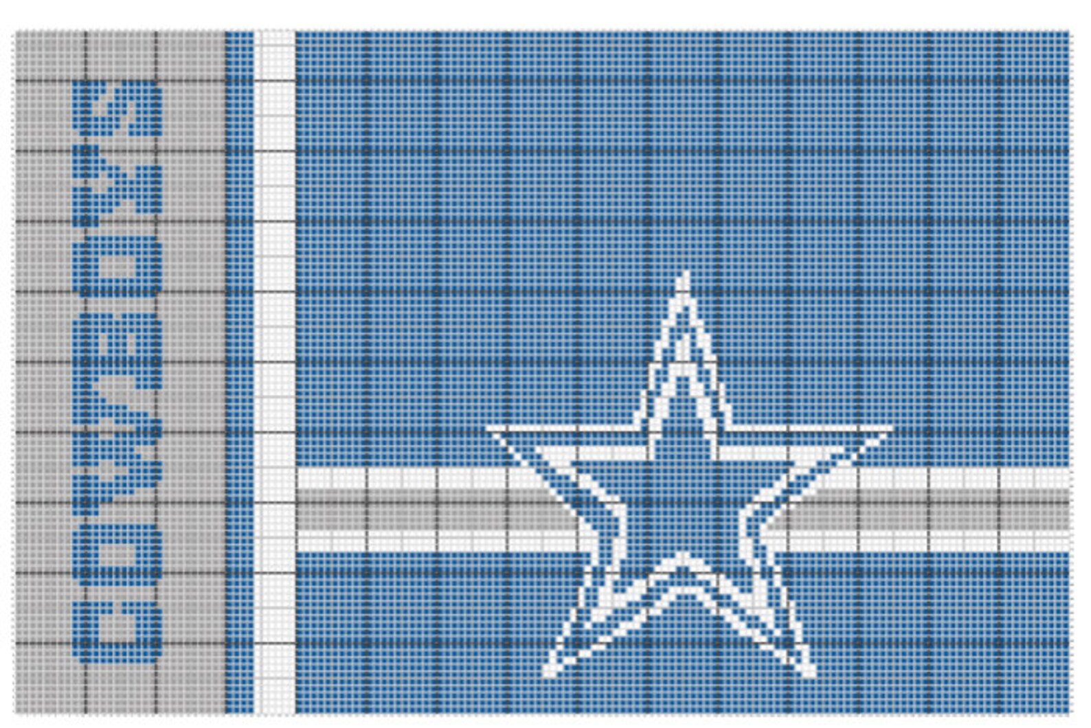 Cowboys Pattern - Etsy