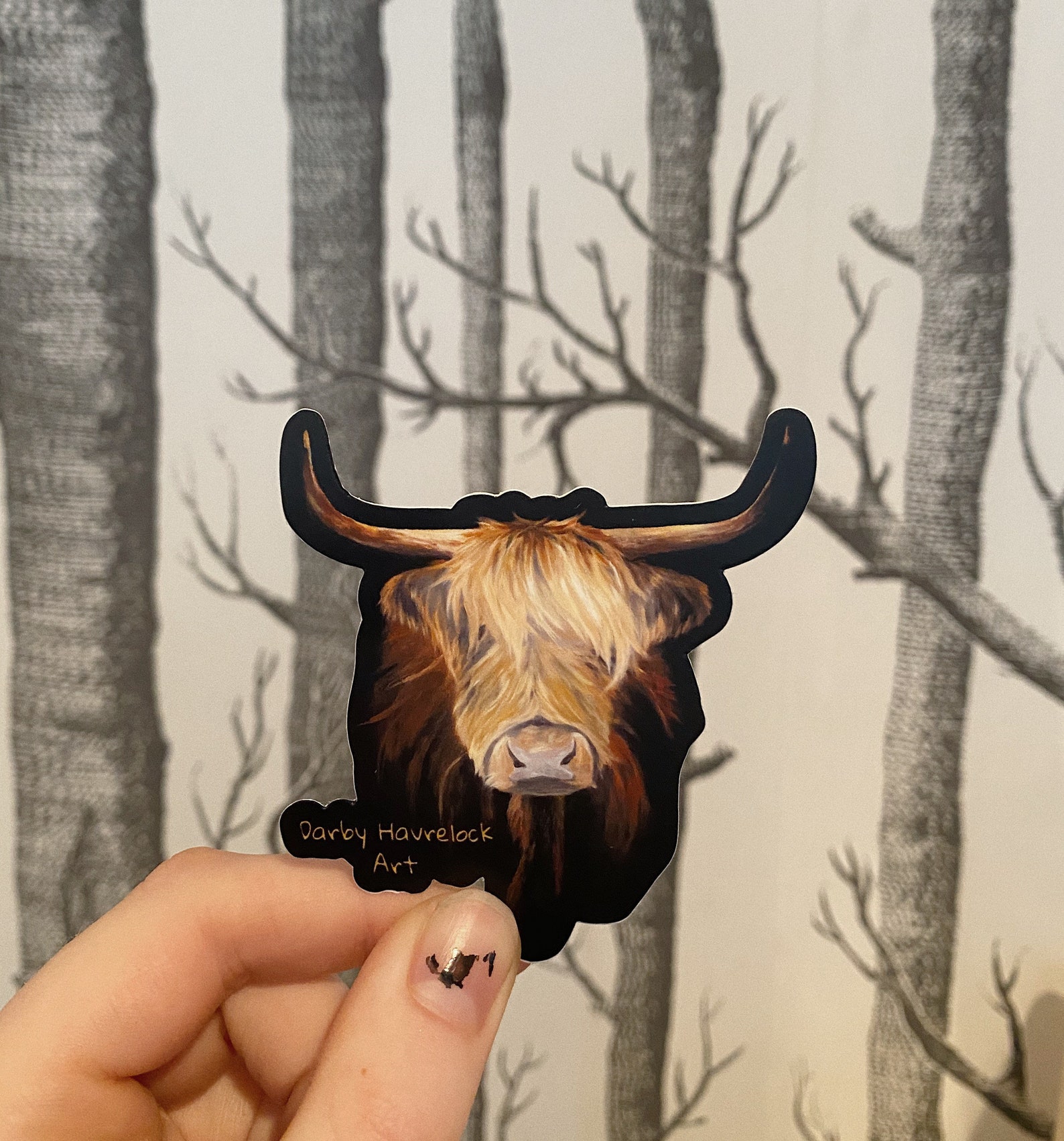 Wanderer Vinyl Sticker 2.8x3 - Etsy