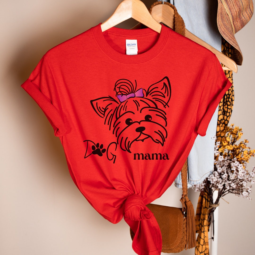 Personalized Yorkie Dog Owner Pet Lover T-shirt Gift, Gift for Dog ...