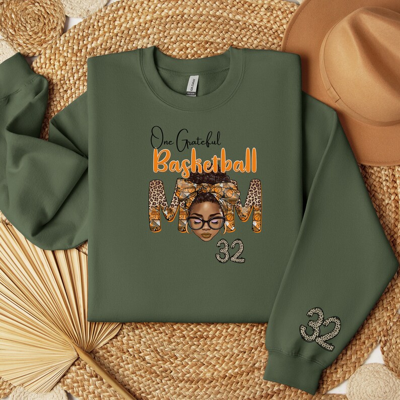 Custom Basketball Mom Sweatshirt Gift, Mother's Day Sweatshirt ...