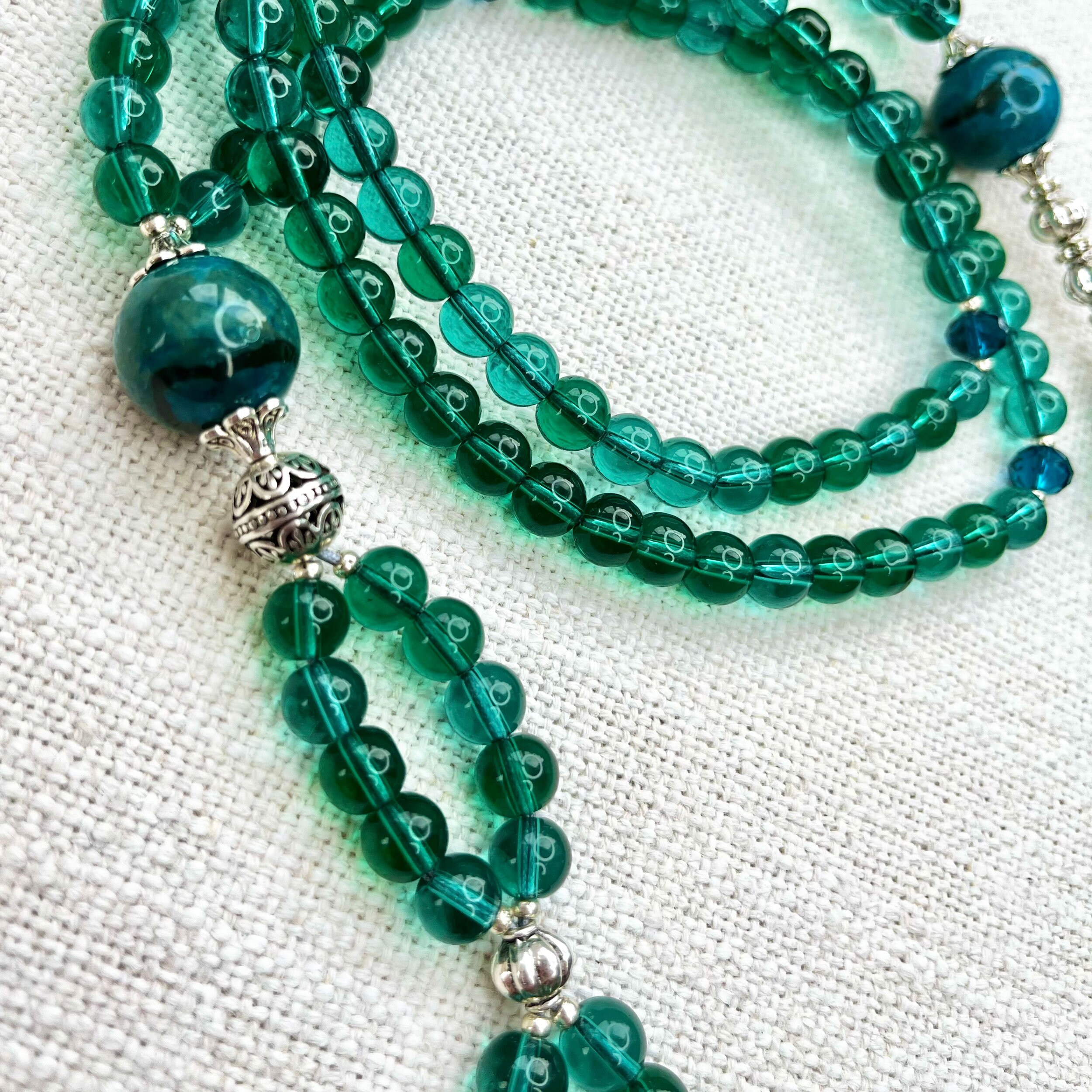 JUZU: "mermaid Mirage" Buddhist Prayer Beads - Etsy
