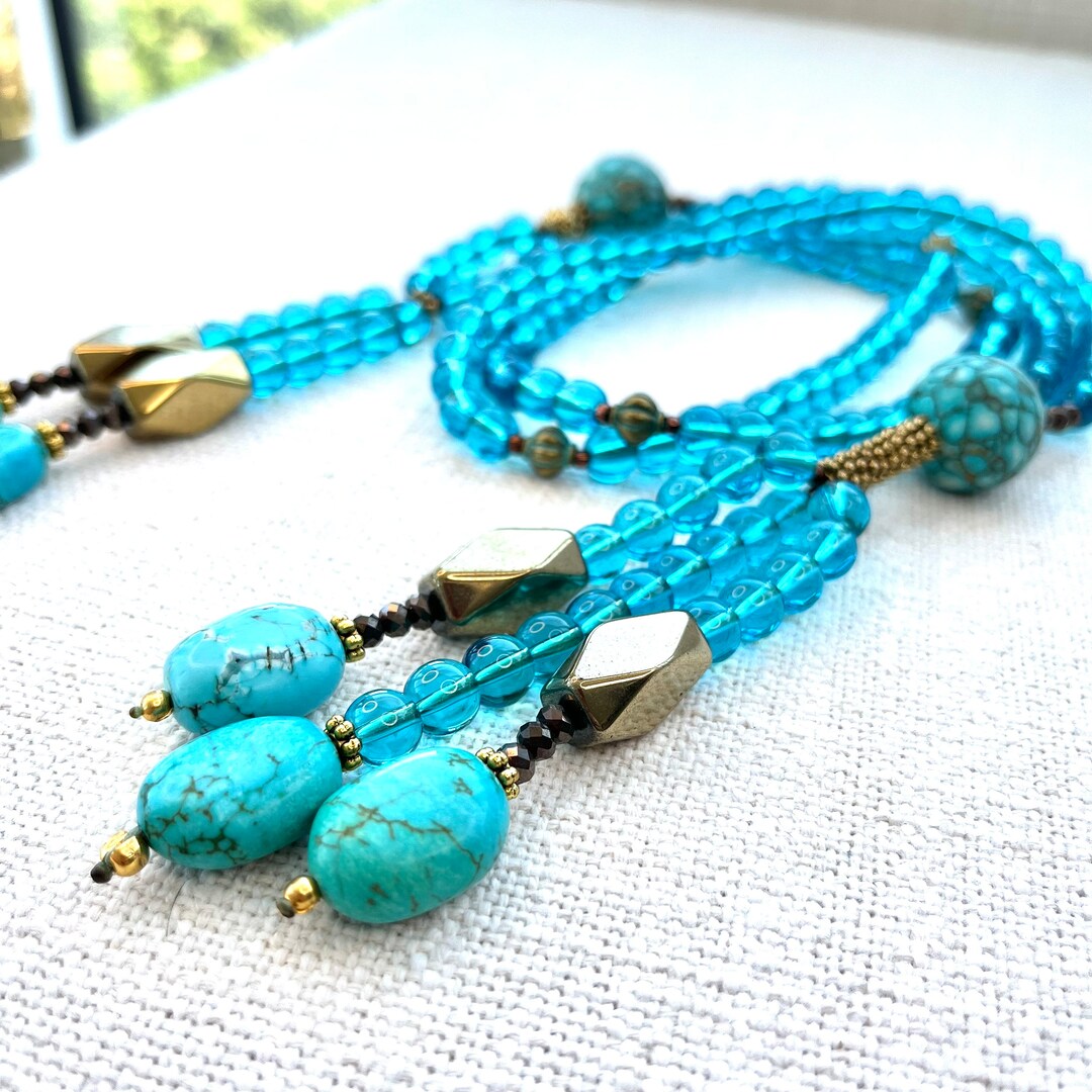 JUZU: "turquoise Treasure" Buddhist Prayer Beads - Etsy