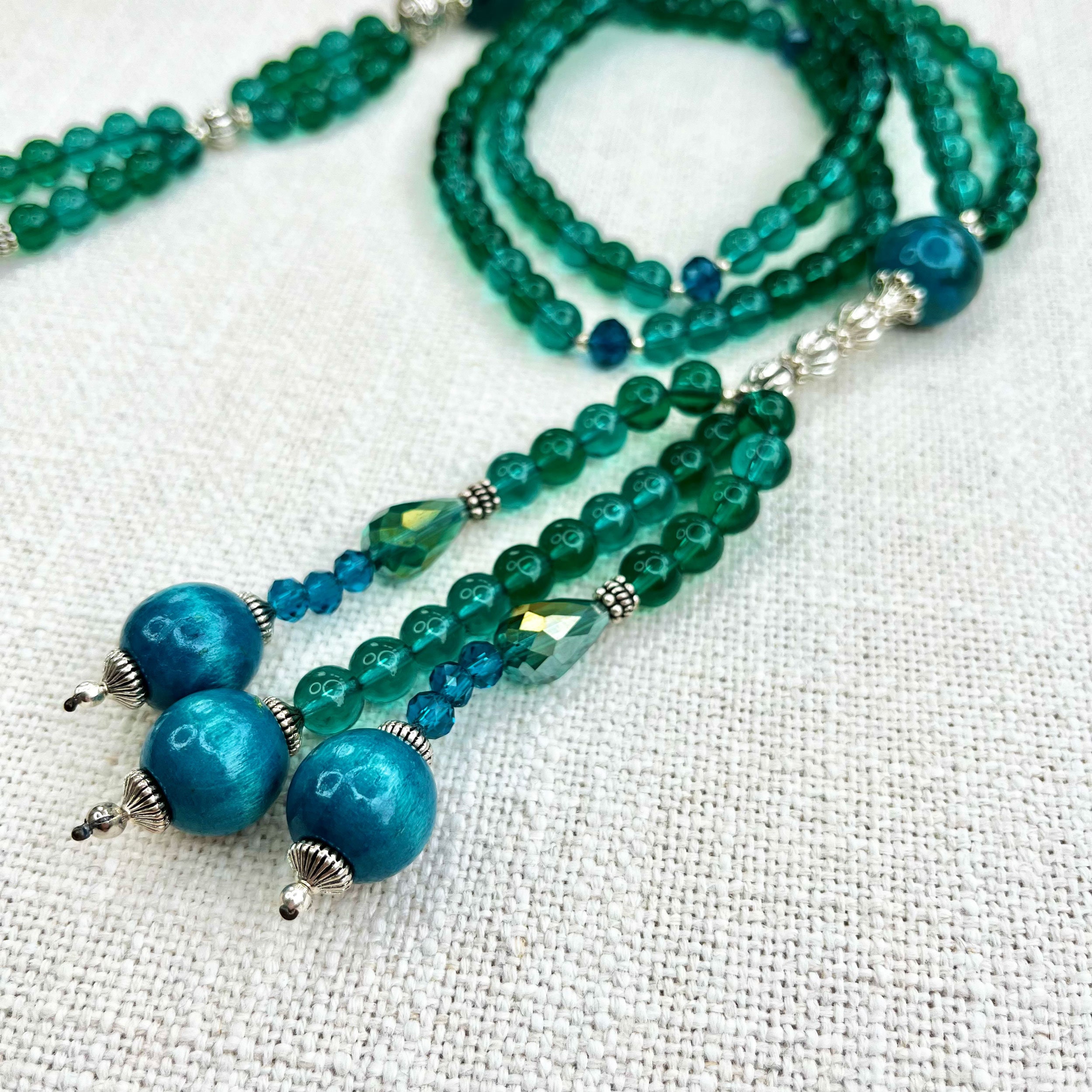 JUZU: "mermaid Mirage" Buddhist Prayer Beads - Etsy