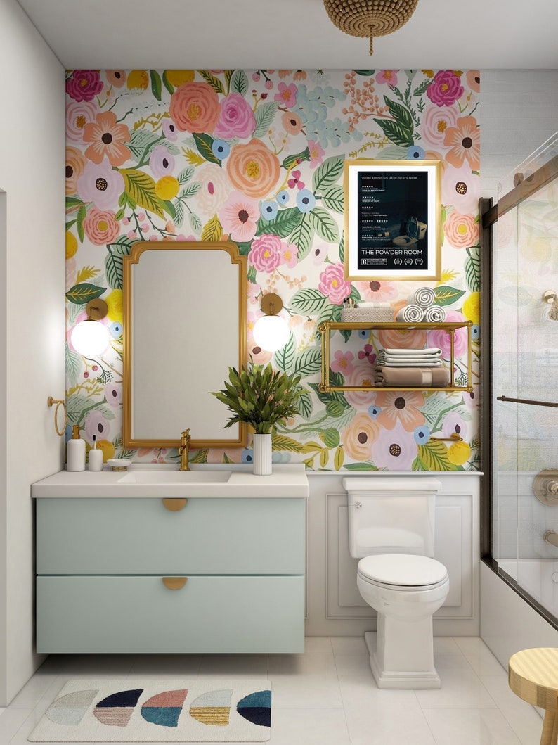 Funny Powder Room Movie Poster - Etsy