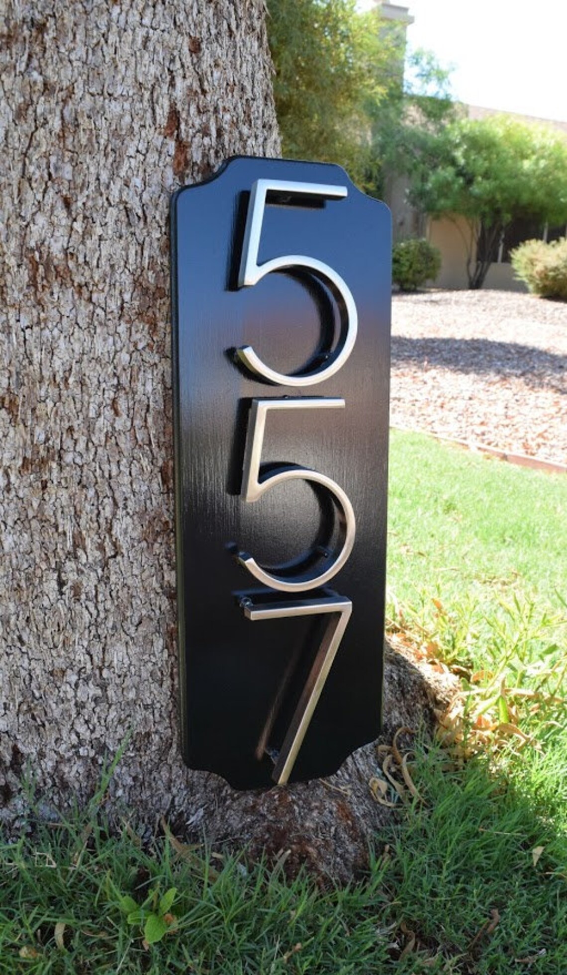 House Number Plaque Address Plaque | Etsy