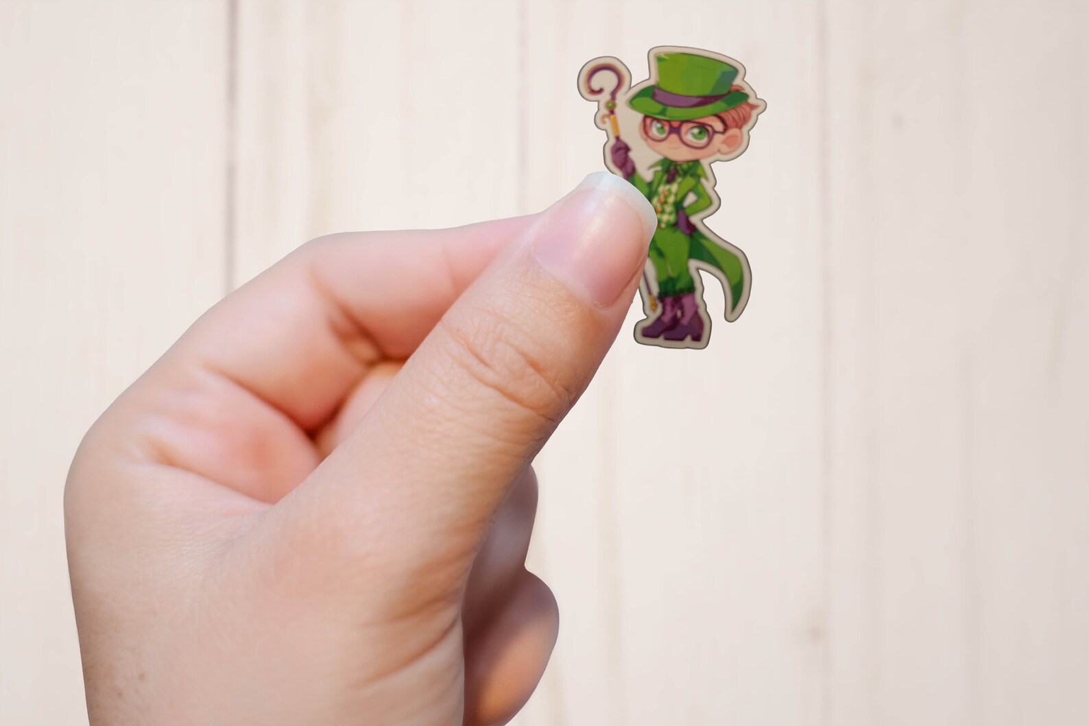 Riddler Anime Sticker, Laptop Stickers, iPad Stickers, Phone Case ...