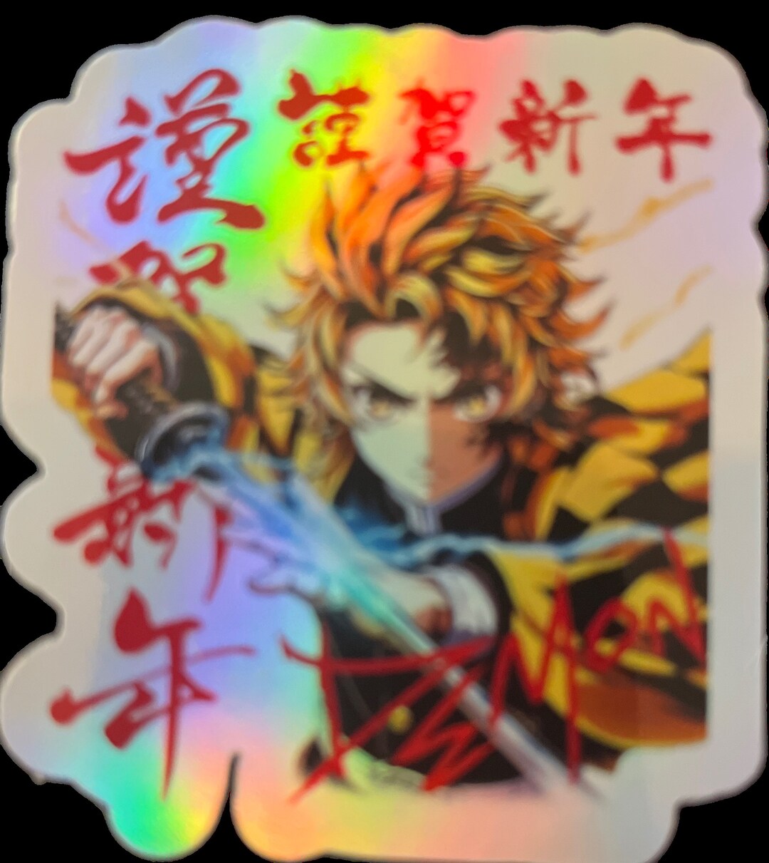 Anime Guy Die Cut Stickers,anime Artwork Sticker,die Cut Anime Stickers ...