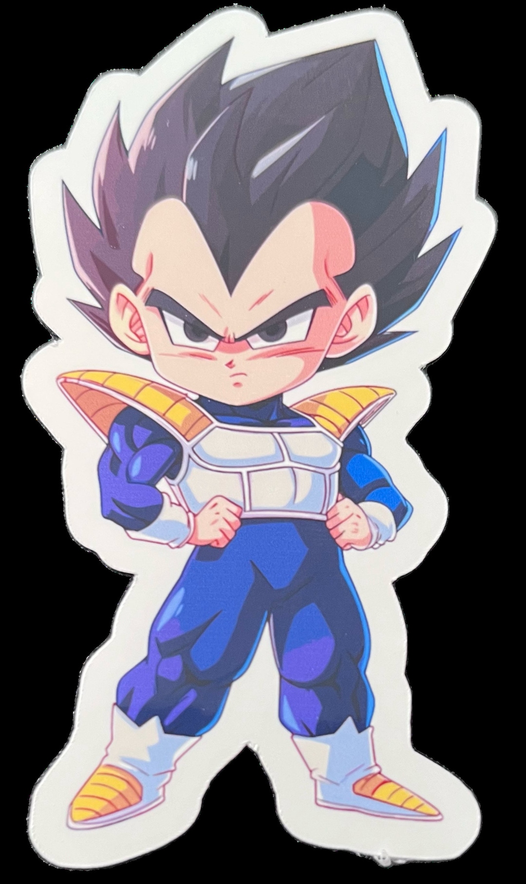 Vegeta Stickers, Anime Die-cut Stickers, iPad Stickers, Laptop Stickers ...