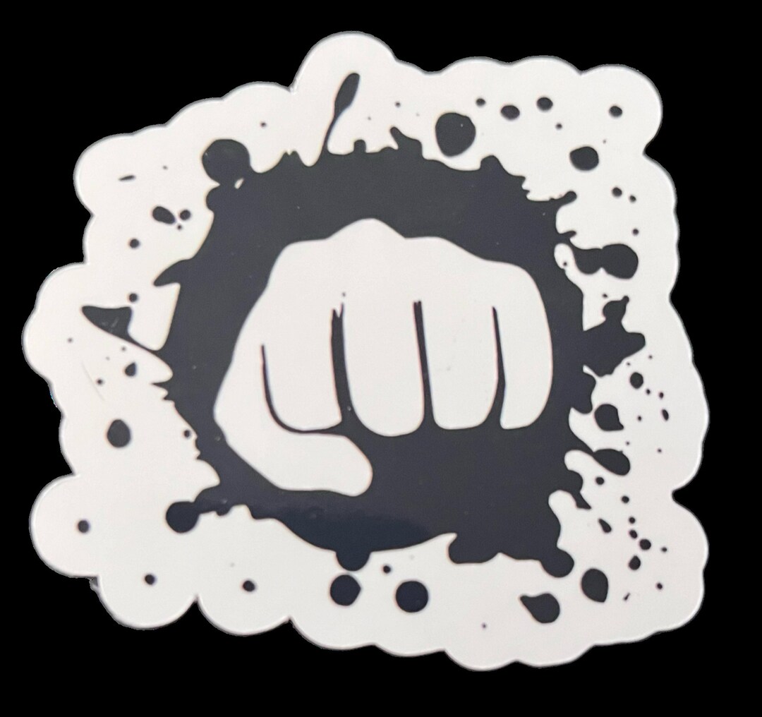 Fist Punch Stickers, One Punch Gift Stickers, Anime Artwork One Punch ...