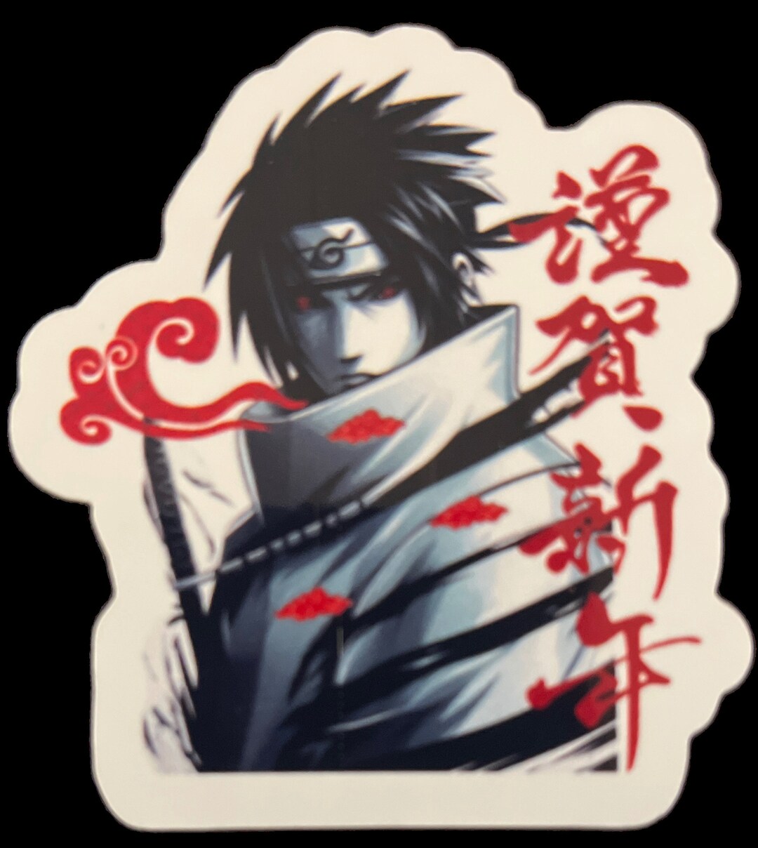 Anime Guy Die Cut Stickers,anime Fan Artwork Stickers,water Bottle ...