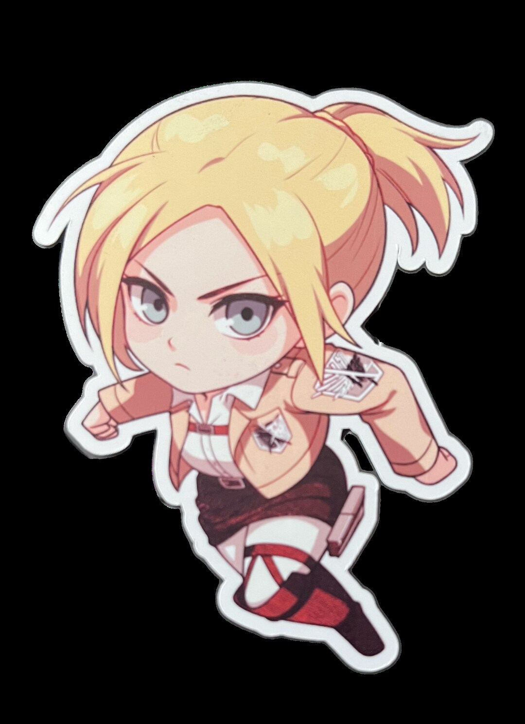 Anime Stickers, Annie Stickers,kiss Cut Stickers,vinyl Stickers,laptop ...