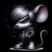 Emo Mouse Stickers Set of 6, Sticker Pack, Die-cut Stickers, Tablet ...