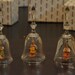 Vintage Collectible Crystal Bells With Authentic Italian Carved Wooden ...