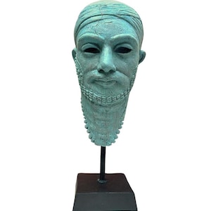 Sumerian King Ur Nammu Bust (namma) Ancient Mesopotamian King Statue ...