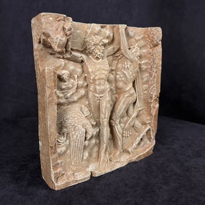 Hercules Relief Sculpture Heracles Prometheus Freed by - Etsy