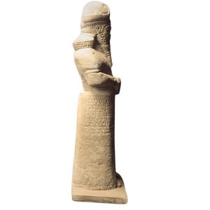 Nabu Statue: Mesopotamian God of Wisdom, Limestone Sculpture - Etsy