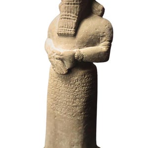 Nabu Statue: Mesopotamian God of Wisdom, Limestone Sculpture - Etsy