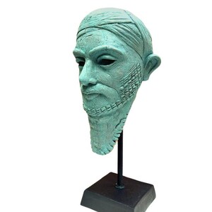 Sumerian King Ur Nammu Bust (namma) Ancient Mesopotamian King Statue ...