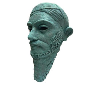 Sumerian King Ur Nammu Bust (namma) Ancient Mesopotamian King Statue ...