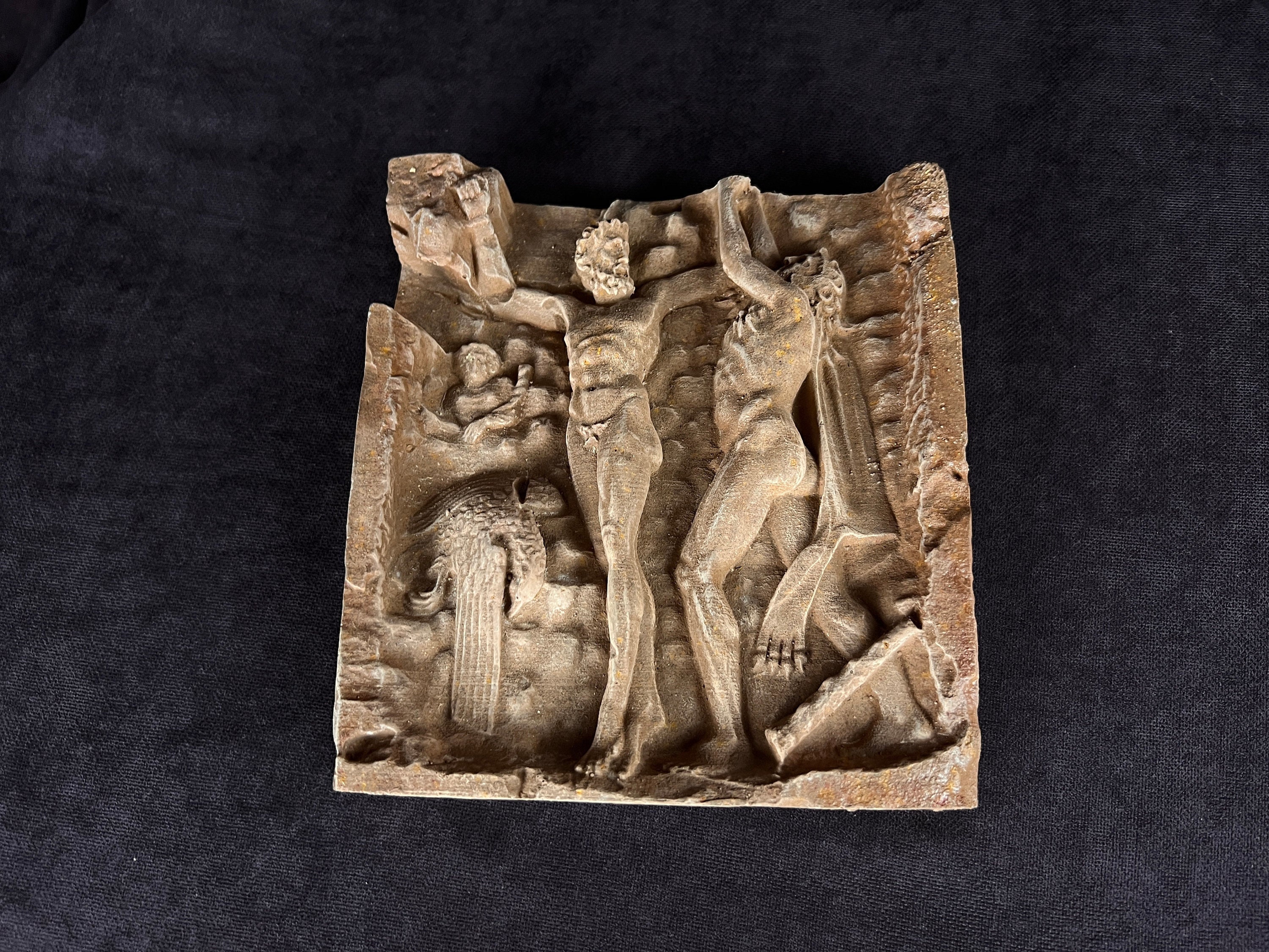 Hercules Relief Sculpture Heracles Prometheus Freed by - Etsy Australia