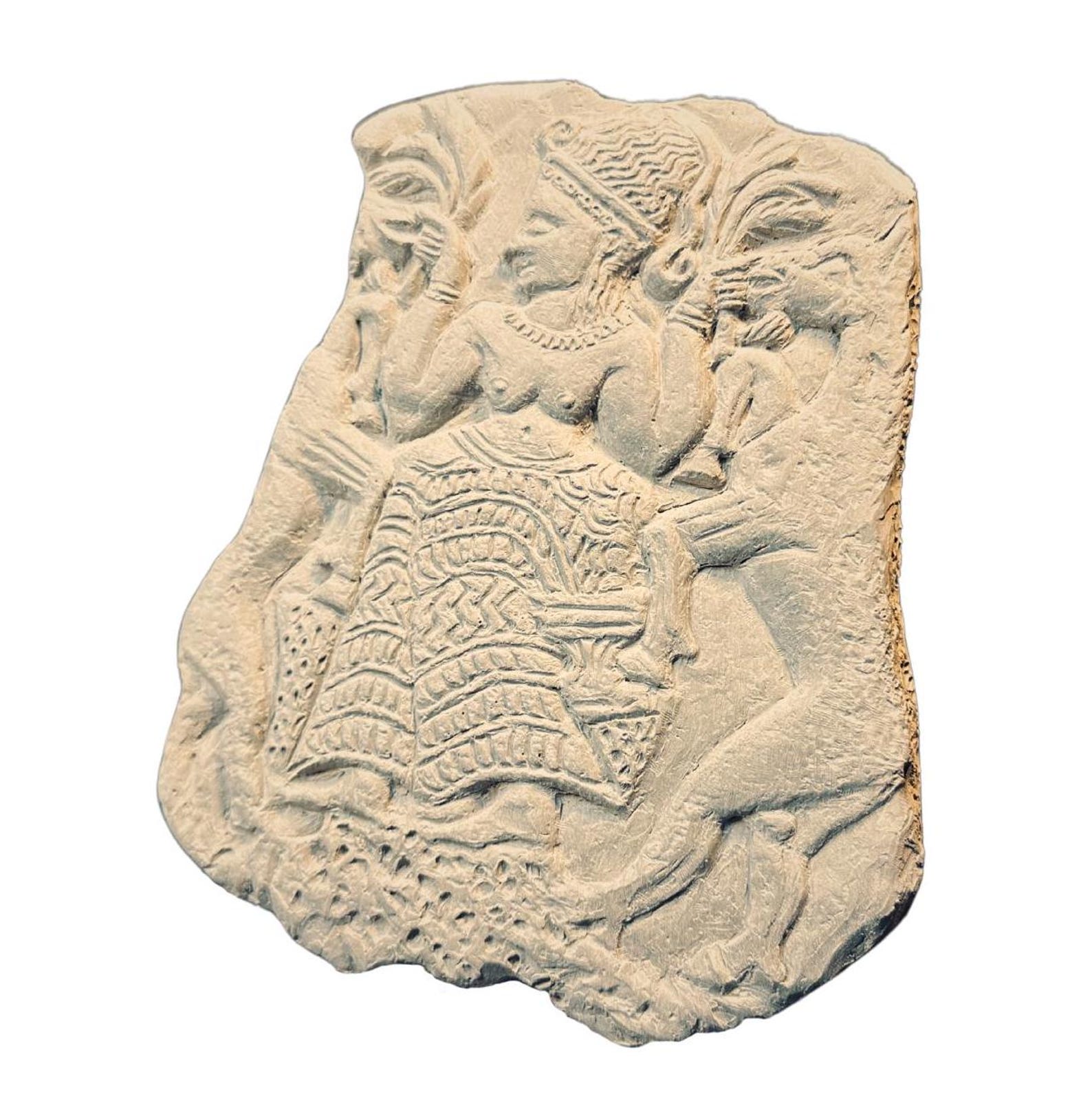 Goddess Asherah Relief: Canaanite Mother Goddess Altar Decor - Etsy