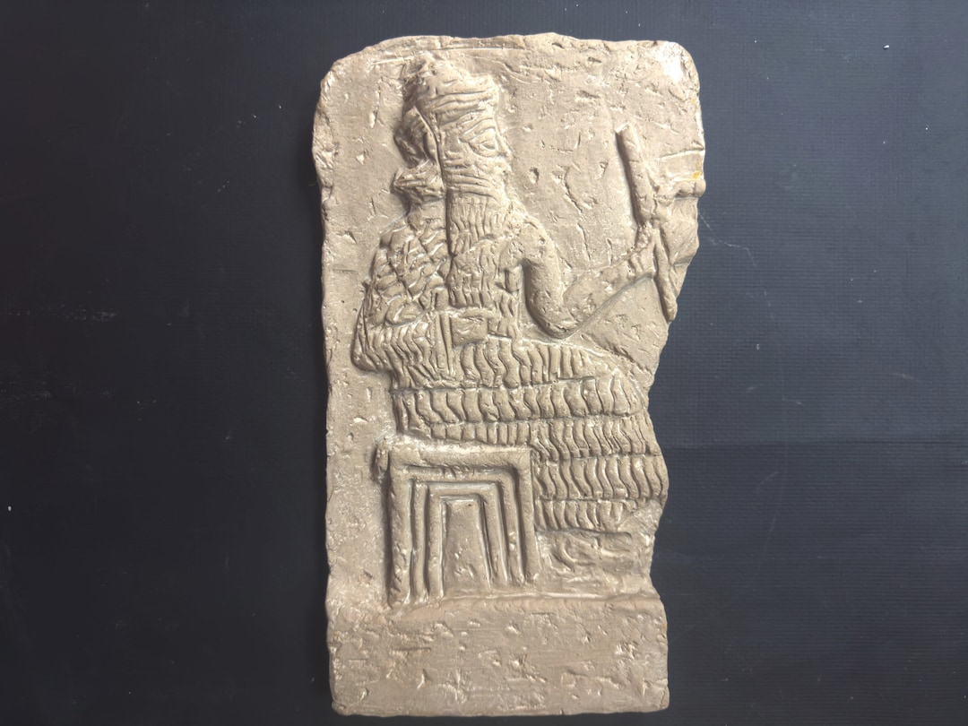 Sumerian Sun God Shamash Tablet, utu - Etsy