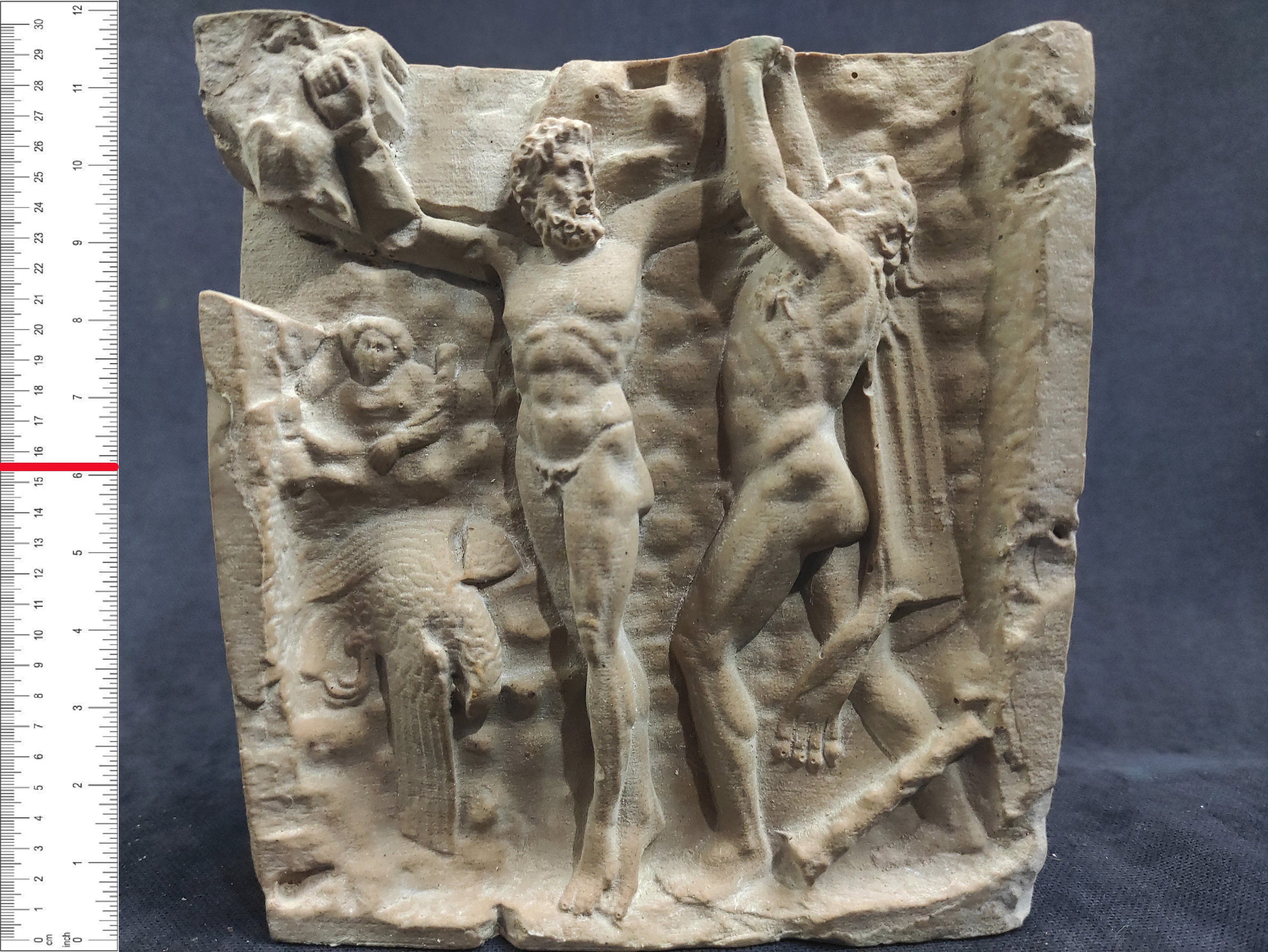Escultura en relieve de Hércules Heracles Prometeo liberado - Etsy España