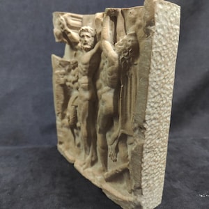 Hercules Relief Sculpture- Heracles - Prometheus Freed by Hercules - Etsy