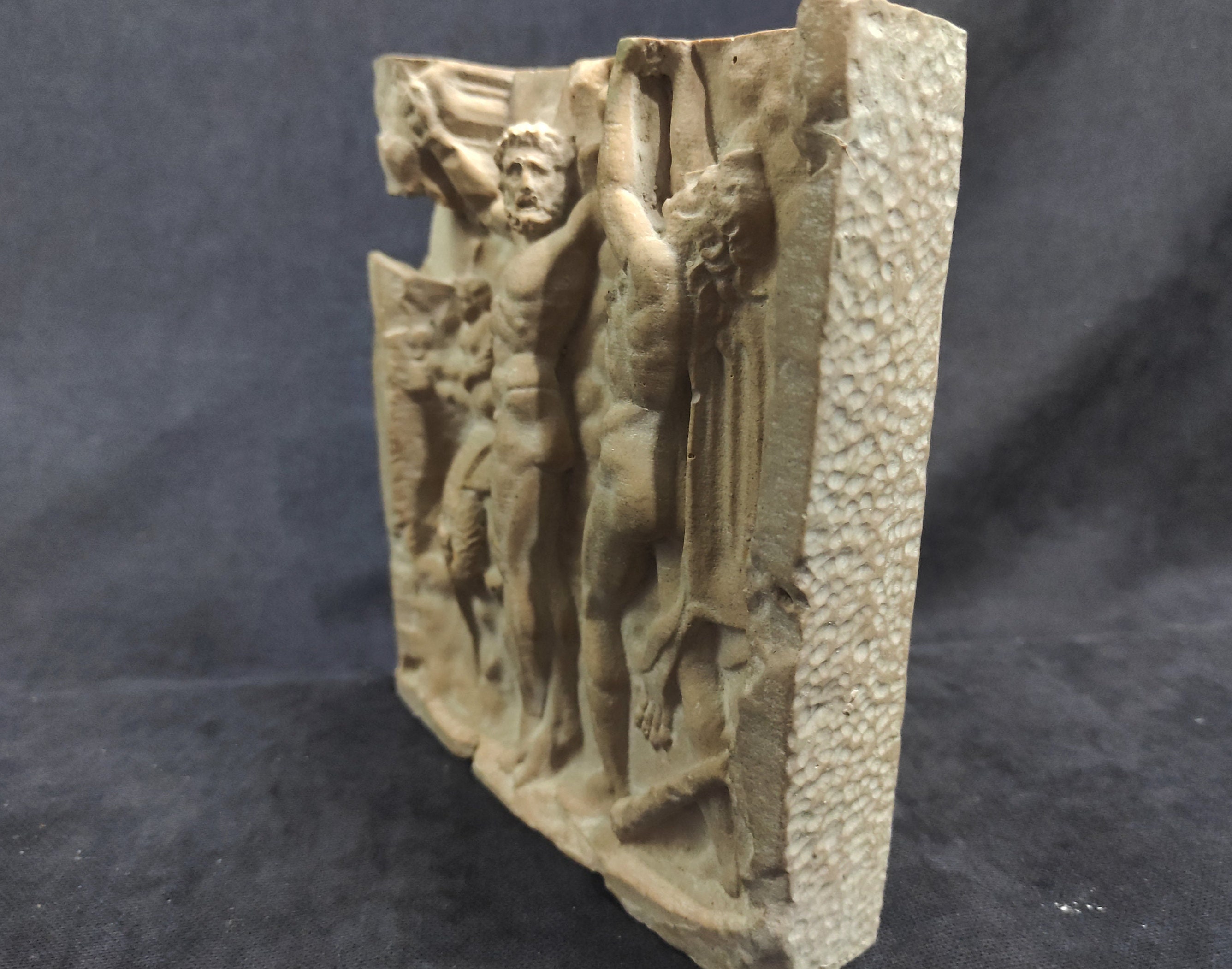 Hercules Relief Sculpture- Heracles - Prometheus Freed by Hercules - Etsy